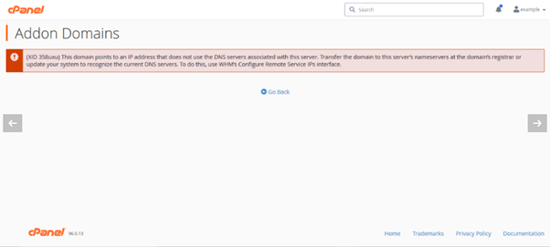 How to Enable The Remote Domains To Resolve The Addon Domain Error On ...